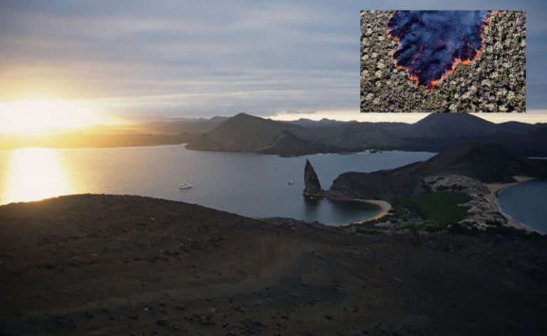 Ecuador: Volcán Wolf con nubes de gases y ceniza erupciona en islas ...