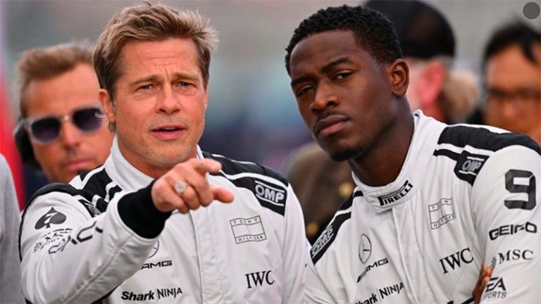 Brad Pitt enfoca su mirada hacia pistas de la Fórmula 1 para rodaje de ...