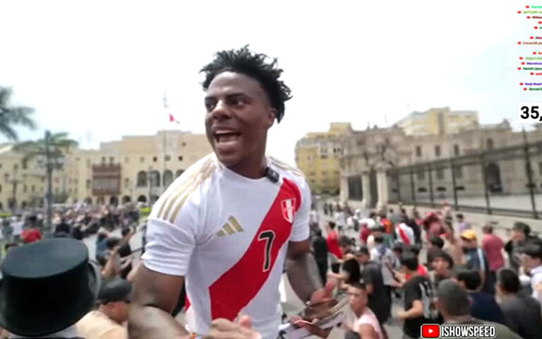 «Speed» se unió sus fans y se puso a gritar “¡Fuera Dina!” en la puerta ...