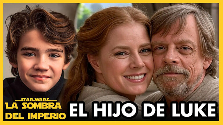 ¿Amy Adams y Flynn Gray son esposa e hijo de Luke Skywalker en Star ...